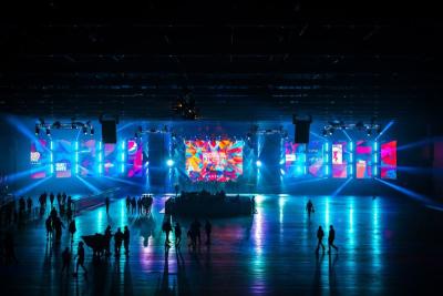 Cina Rapporto di sostegno di alto contrasto del porto dell'affitto del chip di Nationstar di LED del segnale doppio all'aperto dell'esposizione in vendita