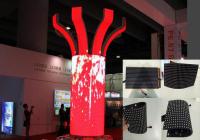 China P4 Flexible LED Display 240x120mm Lightweight Creative Shape Module for sale