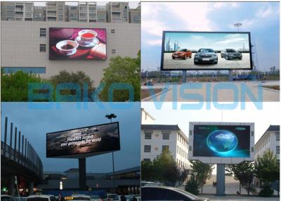 Cina La pubblicità all'aperto di SMD 3535 ha condotto l'installazione fissa P10 del tabellone per le affissioni dello schermo di visualizzazione in vendita