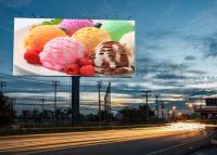 China Die Casting Aluminum Outdoor LED Billboard Display 3.2mm Pixel Pitch 4000nits for sale