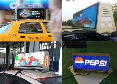 Cina Il doppio di pubblicità mobile superiore dell'esposizione di LED del taxi ha parteggiato pidocchi commoventi del tabellone per le affissioni 5000 di Digital in vendita