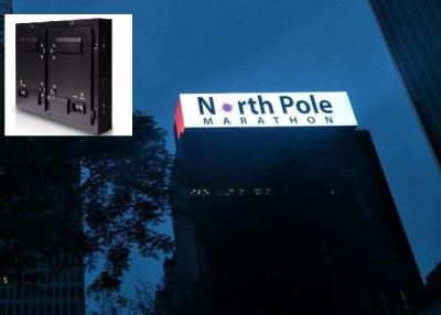 Cina Acciaio robusto fisso all'aperto dell'esposizione di LED di Nationstar P10mm angolo di visione di 160/140 di grado in vendita