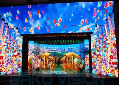 Cina Colore pieno dell'interno dell'esposizione di LED dell'affitto di luminosità di 1200 pidocchi con la lampada di Nationstar LED in vendita