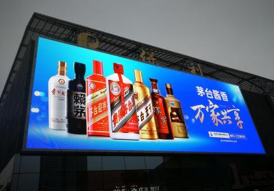 Cina Assistenza anteriore/posteriore di LED dell'esposizione 5000 di luminosità fissa all'aperto impermeabile curva dei pidocchi in vendita