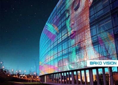 China Transparent LED Screens High Transparency LED Display Outdoor Video Wall for Glass Window Advertising for sale