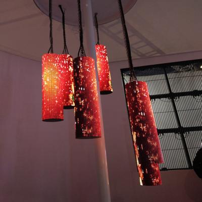 China A exposição conduzida macia da cortina do módulo de borracha, Irregular conduziu a exposição para toda a forma/tamanho à venda