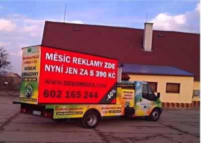 Cina Il camion mobile all'aperto montato ha condotto i pidocchi del pannello 6500 dello schermo per la pubblicità commerciale in vendita