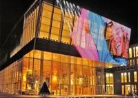 China Full Color Flexible LED Curtain Display 25mm Pitch 5000 Nits IP67 Outdoor for sale