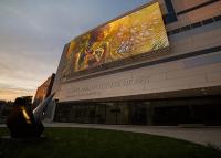 China Full Color Flexible LED Curtain Display 25mm Pitch 5000 Nits IP67 Outdoor for sale