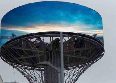 Cina luminosità all'aperto dell'esposizione di LED del tabellone per le affissioni di 1920Hz P4.81 alta per la pubblicità a tempo pieno in vendita