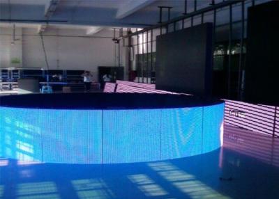 中国 HDの柔らかいモジュール適用範囲が広い導かれたスクリーン表示P2.5はCreactiveのゴム製取付けを細くします 販売のため