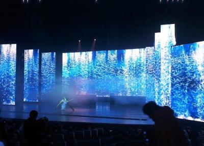 Cina Esposizione di LED dell'interno esile dell'affitto P3.91 4000/1 parete viva del video dell'uscita di contrasto in vendita