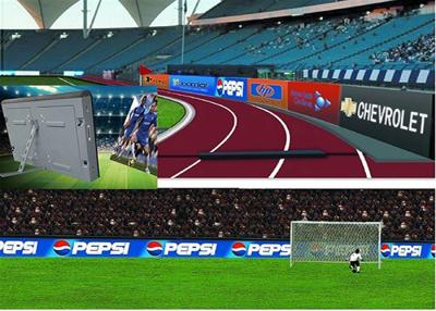 China Flexible P16 Outdoor Full Color LED Display Stadium Perimeter Waterproof IP65 for sale