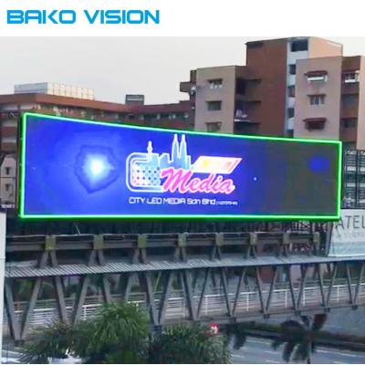 中国 省エネの防水屋外の導かれた表示画面10mmピクセル ピッチの高い明るさ 販売のため