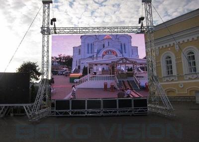 Cina esposizione locativa Digital SMD1921 LED della fase all'aperto elettronica di 500*500mm/500*1000mm in vendita