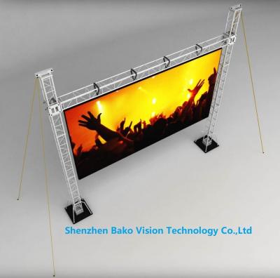 Cina Il bit 16 che elabora l'esposizione di LED all'aperto dell'affitto P3.91 P4.81 impermeabilizza il collegamento senza cuciture in vendita