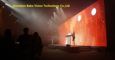 Cina Ampia parete dell'interno del quadro comandi del LED dell'affitto di angolo di visione TV per la pubblicità di evento in vendita