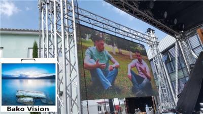 Cina tabellone principale all'aperto del passo del pixel di 4.81mm video per lo spettacolo dal vivo di evento della fase in vendita