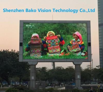 China Leichte farbenreiche Werbung- im Freiengeführte Anzeigen-Anschlagtafel P6.4-12.8mm zu verkaufen