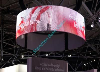 Cina Esposizione di LED flessibile pieghevole di P2.5 P3 P4 con il modulo di gomma molle per progettazione creativa in vendita