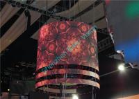 China Flexible LED Display Screen Soft Rubber Module 5mm Thickness 0.18kg Easy Maintenance for sale