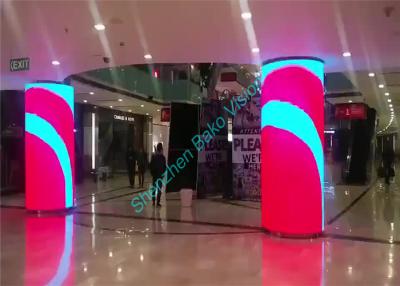 China Parede video movente flexível dobrável personalizada da exposição de diodo emissor de luz do módulo de borracha macio para a solução criativa da forma e do tamanho à venda