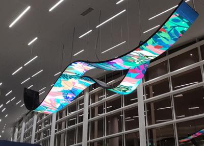 Cina Parete creativa del LED del modulo molle flessibile dello schermo LED la video ha personalizzato l'economia di spazio di forma in vendita