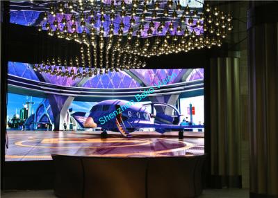 中国 容易カスタマイズされたキャビネットによって広告のための維持P5屋内固定LED表示取付ければ 販売のため