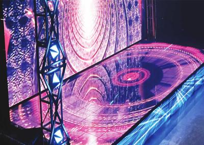 China P3.91 altura interativa da tela de exposição do diodo emissor de luz Dance Floor ajustável para anunciar à venda