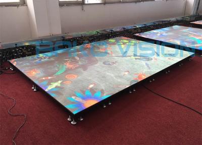 Cina Lo schermo interattivo attivo IP65 del pavimento di dancing del LED impermeabilizza il servizio anteriore in vendita