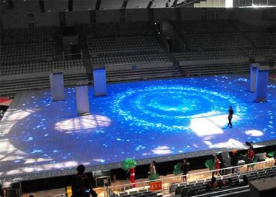 Cina Lo schermo interattivo attivo IP65 del pavimento di dancing del LED impermeabilizza il servizio anteriore in vendita