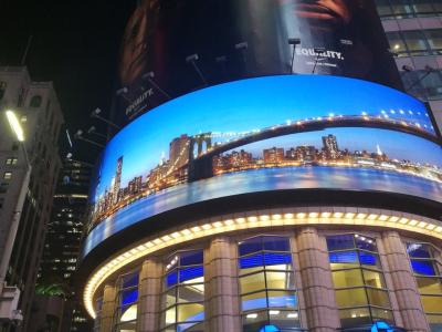 Cina Installazione rapida e facile dell'esposizione di LED fissa all'aperto economizzatrice d'energia in vendita