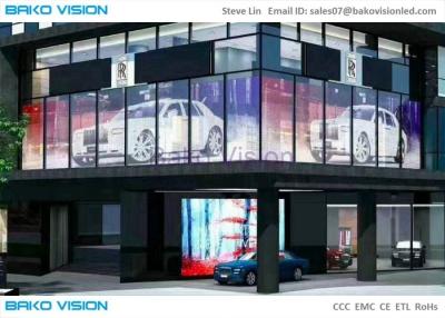 China Glass Advertising Led Display Wide Angle Screen High Brightness 1000X500mm Cabinet P5 Video Wall for sale