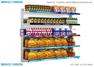 中国 フル カラーの棚の穂軸の屋内LED表示スクリーン、小売店棒クラブのためのLCDの表記 販売のため