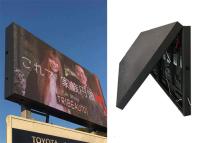 China Front Service Outdoor LED Display Flip Front Open Panel Wall Mounted Billboard IP65 6500 Nits for sale
