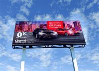 China Front Service Outdoor LED Display Flip Front Open Panel Wall Mounted Billboard IP65 6500 Nits for sale