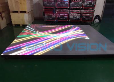 Cina Pannello dell'interno dello schermo del pixel 3.91mm Dance Floor LED 1,8 tonnellate che sopportano capacità in vendita