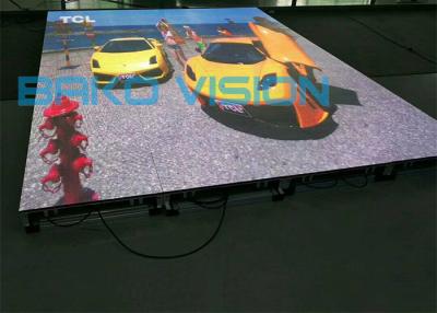 Cina Pannello dell'interno dello schermo del pixel 3.91mm Dance Floor LED 1,8 tonnellate che sopportano capacità in vendita