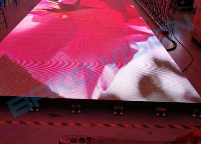 Cina Pidocchi impermeabili della parete P3.91 2000-4500 dell'esposizione di LED del pavimento i video graffiano resistente in vendita