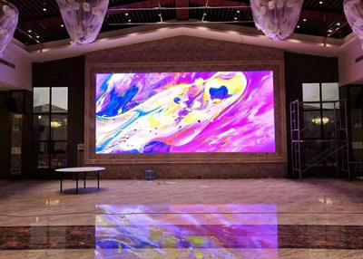 Cina Il colore pieno SMD2020 ha condotto l'video alta risoluzione 480x480mm IP40 del pannello di parete P2.5mm in vendita