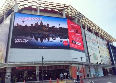China Muestras llevadas al aire libre de la exhibición de la publicidad video de la pantalla LED de la cartelera, liendres llevados Digitaces de la cartelera 6500 en venta