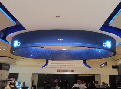 Cina Installazione concava principale flessibile del modulo creativo di gomma molle del modulo dell'esposizione in vendita