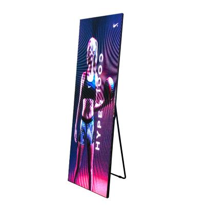 China Multifunctional LED Advertising Poster Display P1.9 P2.5 For Shop / Mall / Stores for sale