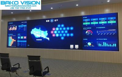Cina Parete che monta la parte anteriore ultra fine Access del passo dell'esposizione principale colore pieno dell'interno P0.937-P1.87 completamente in vendita