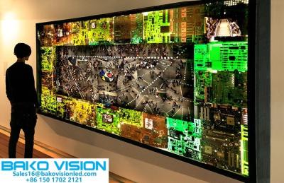 Cina Ultra benissimo lanci l'angolo di visione fisso dell'interno dell'esposizione di LED P0.937 P2.34 160°/140° in vendita