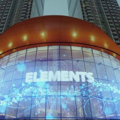 Cina Il LED trasparente di alluminio scherma il centro commerciale di vetro che annuncia la video esposizione in vendita