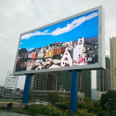 Cina Assistenza anteriore dello schermo all'aperto di colore pieno LED di luminosità di 6500 pidocchi per annunciare in vendita