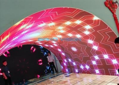 Cina Schermo anteriore facile di manutenzione degli anti di elettricità statica di LED moduli di gomma molli flessibili dell'esposizione in vendita