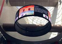 China Flexible LED Screen Soft LED Module Creative Video Wall Customized Shape Space Saving for sale