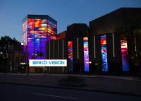 China Customized Transparent LED Display Screen 5500 nits for Window Glass Ads for sale